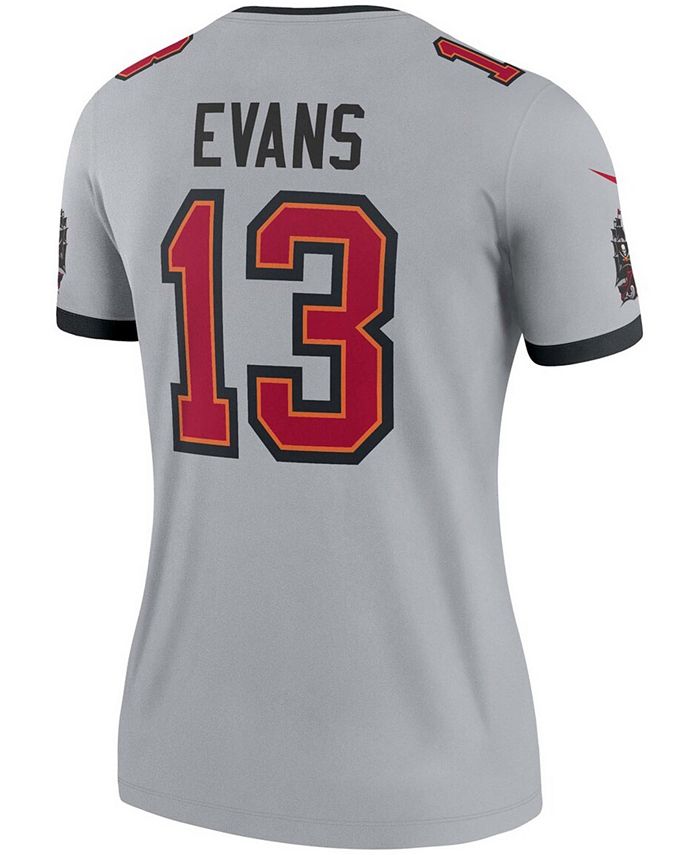 Nike Women's Mike Evans Gray Tampa Bay Buccaneers Inverted Legend ...