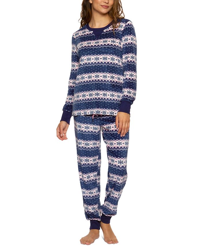 Felina Ultra-Soft Microfleece Pajama Set & Reviews - All Pajamas, Robes ...