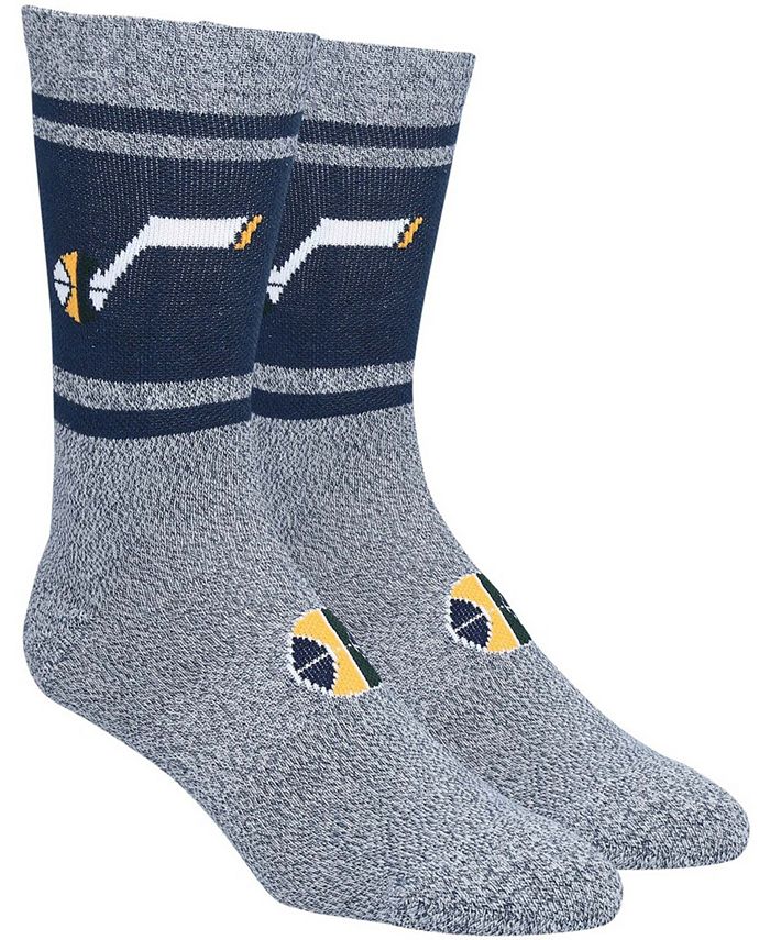 PKWY Men's Navy Utah Jazz Varsity Crew Socks - Macy's