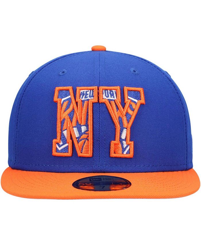 New Era Men's Royal New York Knicks 2021 NBA Draft 59FIFTY Fitted Hat ...