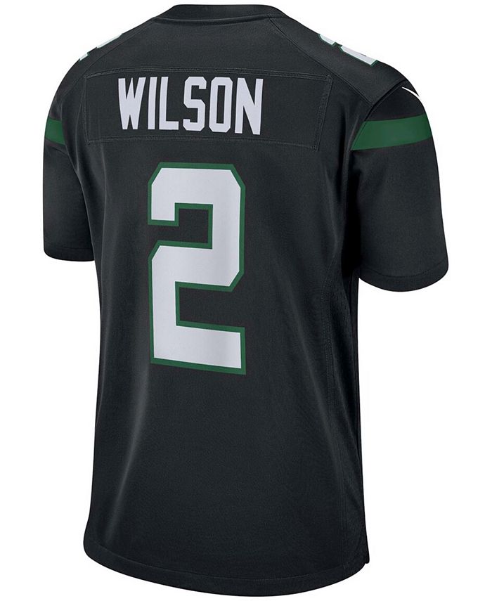 Nike Men's Zach Wilson Black New York Jets Alternate 2021 NFL Draft ...