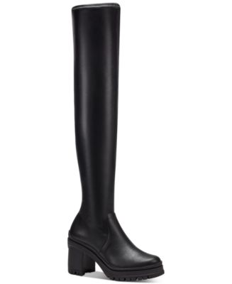 Bar III Women's Fernn Platform Over-The-Knee Boots, Created for Macy's ...
