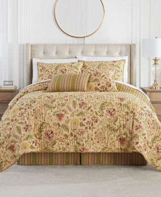 Waverly Imperial Dress 3 Piece Quilt Set, Twin - Macy's