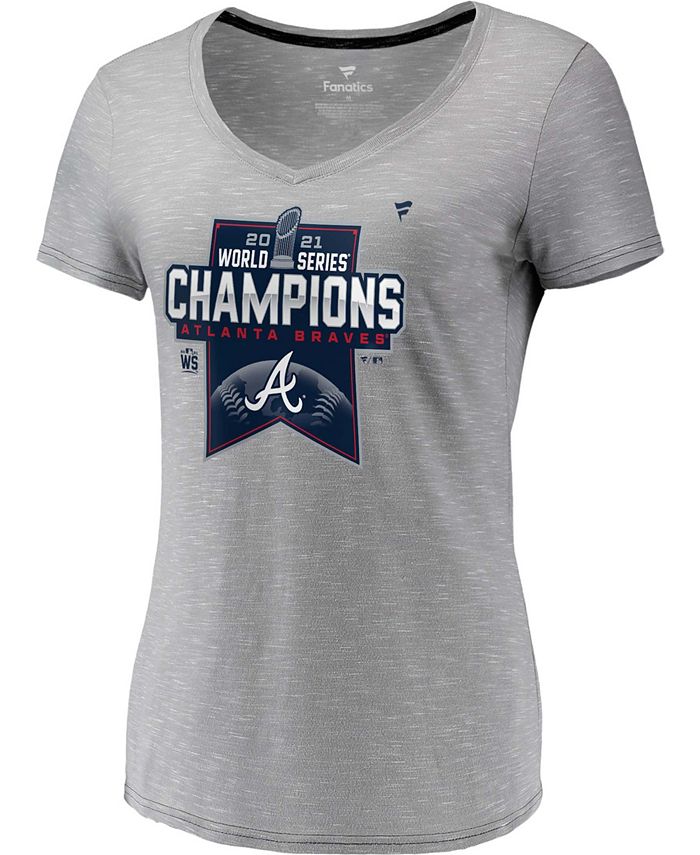 Fanatics Women's Atlanta Braves 2021 World Series Champions Locker Room ...