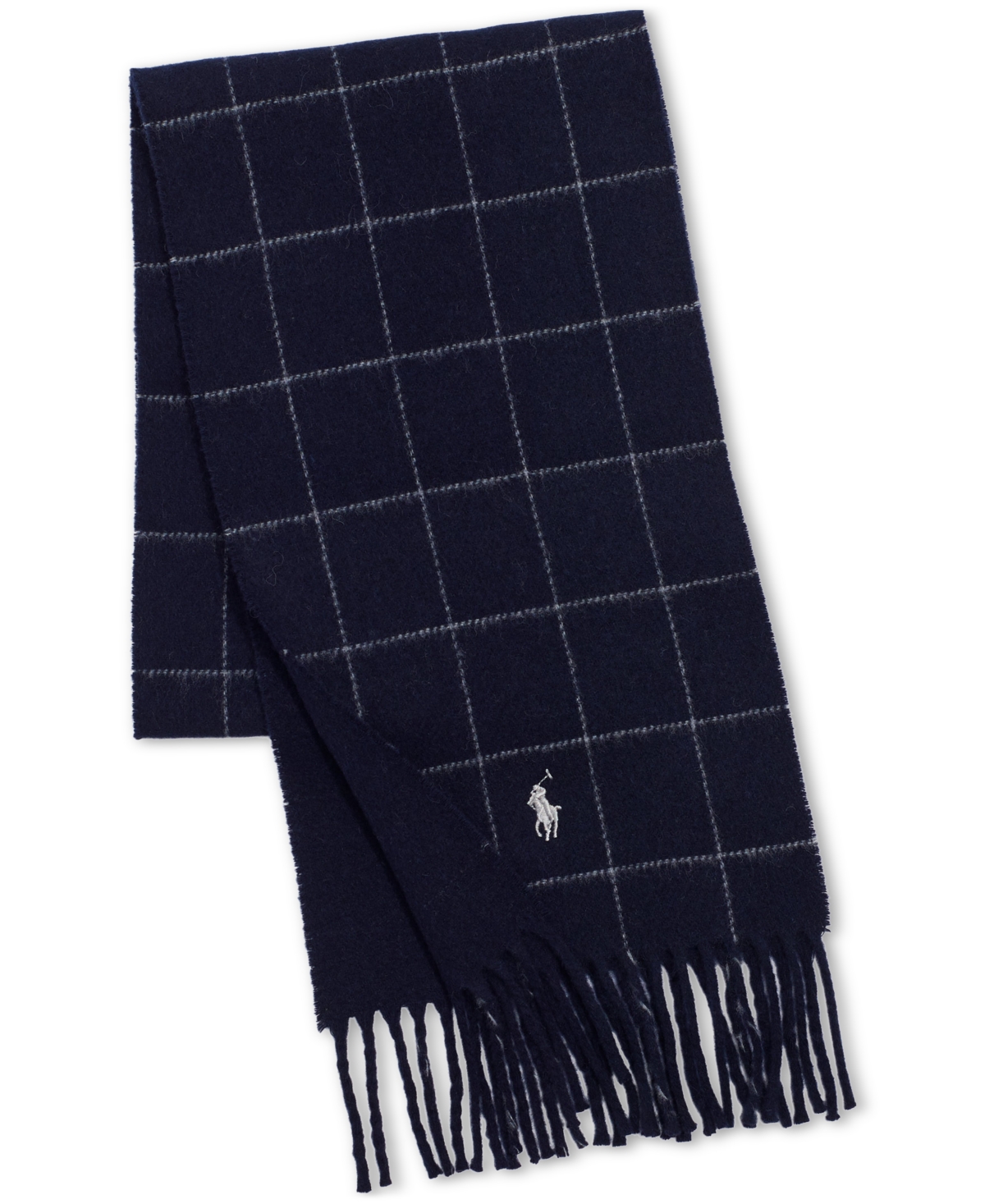 Click here for Polo Ralph Lauren Mens Reversible Windowpane Scarf... prices