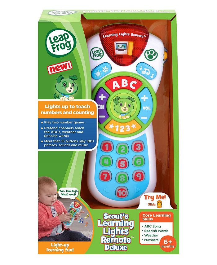 VTech LeapFrog® Scout's Learning Lights Remote™ Deluxe - Macy's