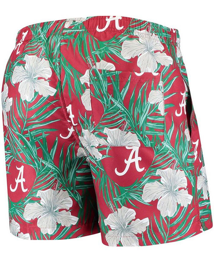 FOCO Men's Crimson Alabama Crimson Tide Swimming Trunks - Macy's
