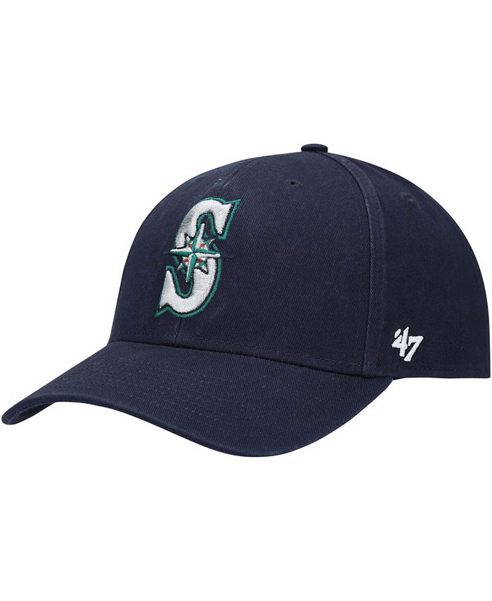 '47 Brand Men's Navy Seattle Mariners Legend MVP Adjustable Hat - Macy's