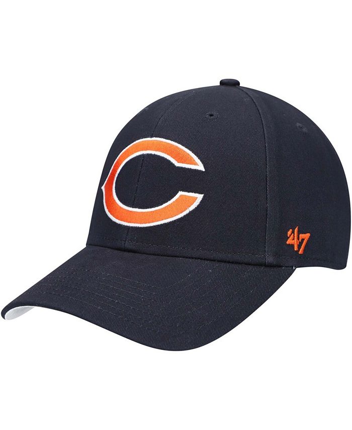 '47 Brand Boys Navy Chicago Bears Basic MVP Adjustable Hat - Macy's