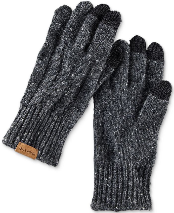 Pendleton Cable-Knit Texting Glove - Macy's