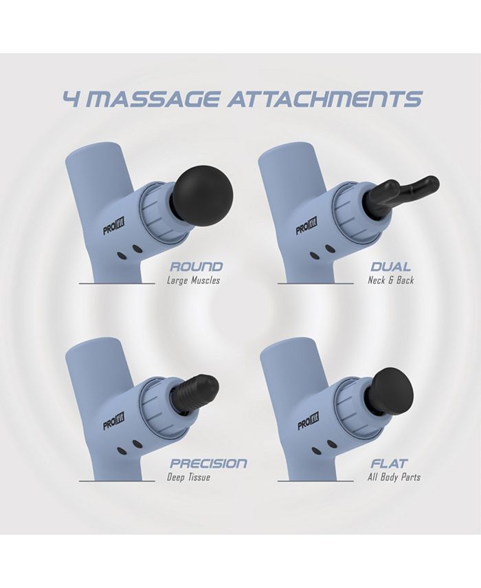 Tzumi PROfit Handheld Percussion Massager - Macy's