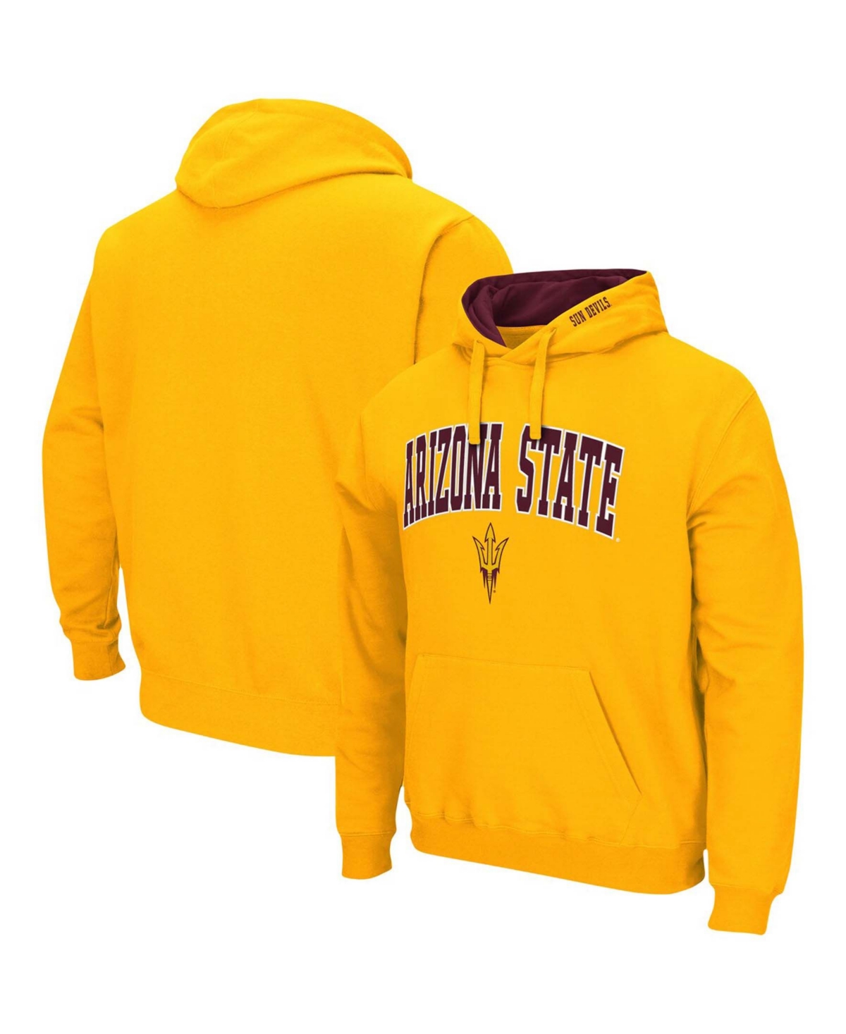 Click here for Mens Arizona State Sun Devils Arch Logo 3.0 Pullov... prices