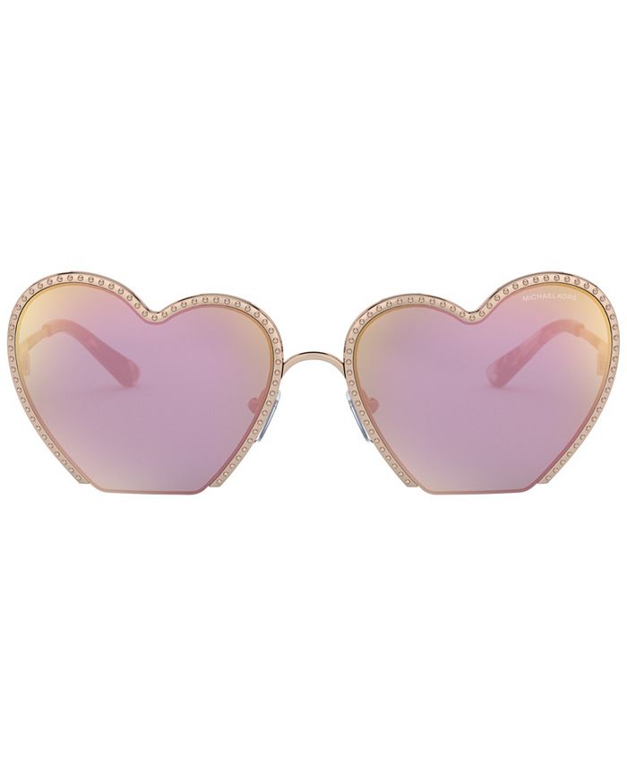Michael Kors Women's Sunglasses, MK1068 HEART BREAKER 60 - Macy's