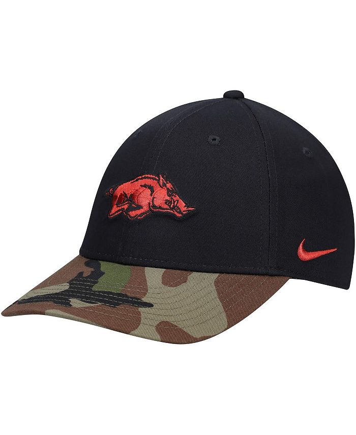 Nike Men's Black and Camo Arkansas Razorbacks Military Appreciation ...