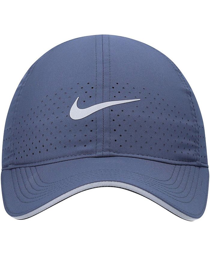 Nike Men's Navy Perforated Featherlight Performance Adjustable Hat - Macy's