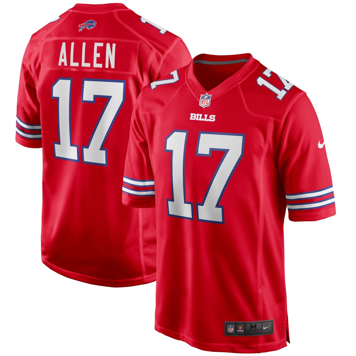 Click here for Nike Mens Josh Allen Buffalo Bills Team Game Playe... prices