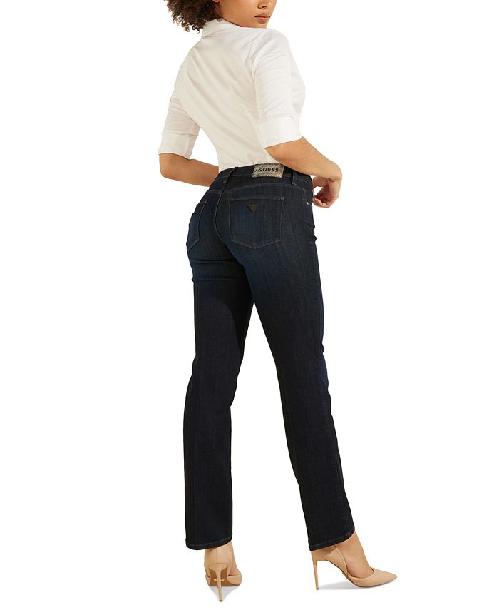 GUESS Sexy Straight-Leg Jeans - Macy's