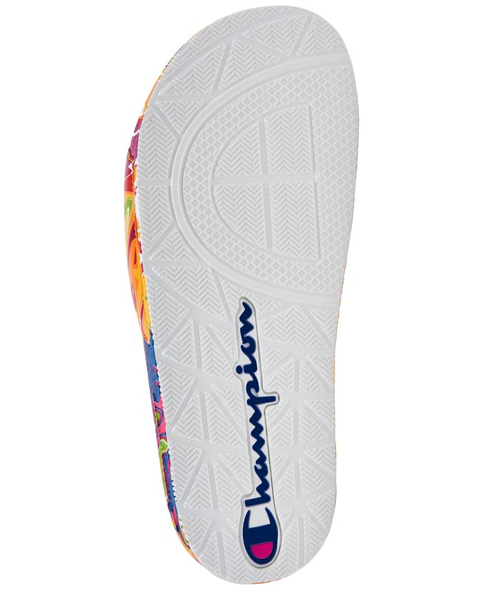 Champion Women's IPO Liquid Slide Sandals from Finish Line - Macy's
