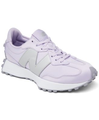 New Balance Women's 327 Metallic Casual Sneakers from Finish Line - Macy's