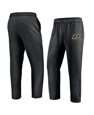 Men's Black Purdue Boilermakers School Logo Sweatpants - Macy's