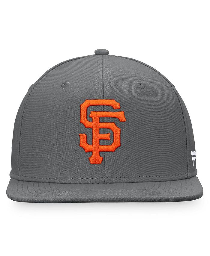 Fanatics Men's Graphite San Francisco Giants Snapback Hat - Macy's