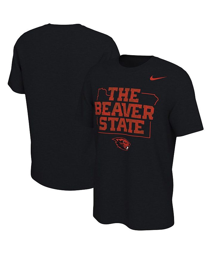 Nike Men's Black Oregon State Beavers Mantra T-shirt - Macy's