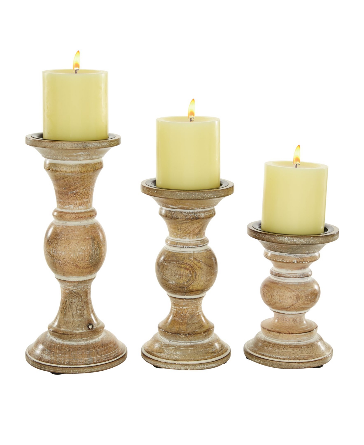 Click here for Country Cottage Candle Holder  Set of 3 - Neutral prices
