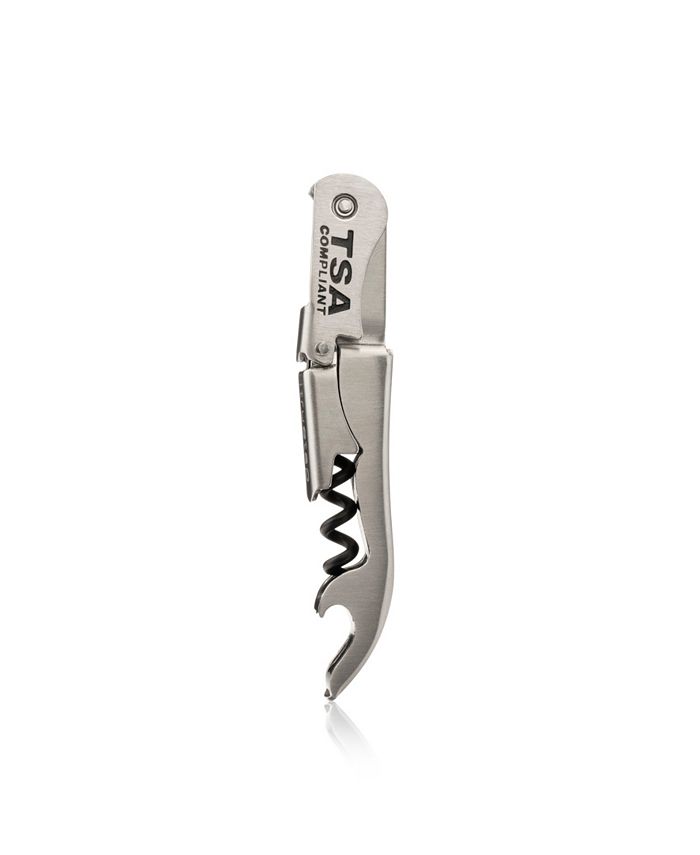 True Brands Double-Hinged TSA-Compliant Corkscrew - Macy's