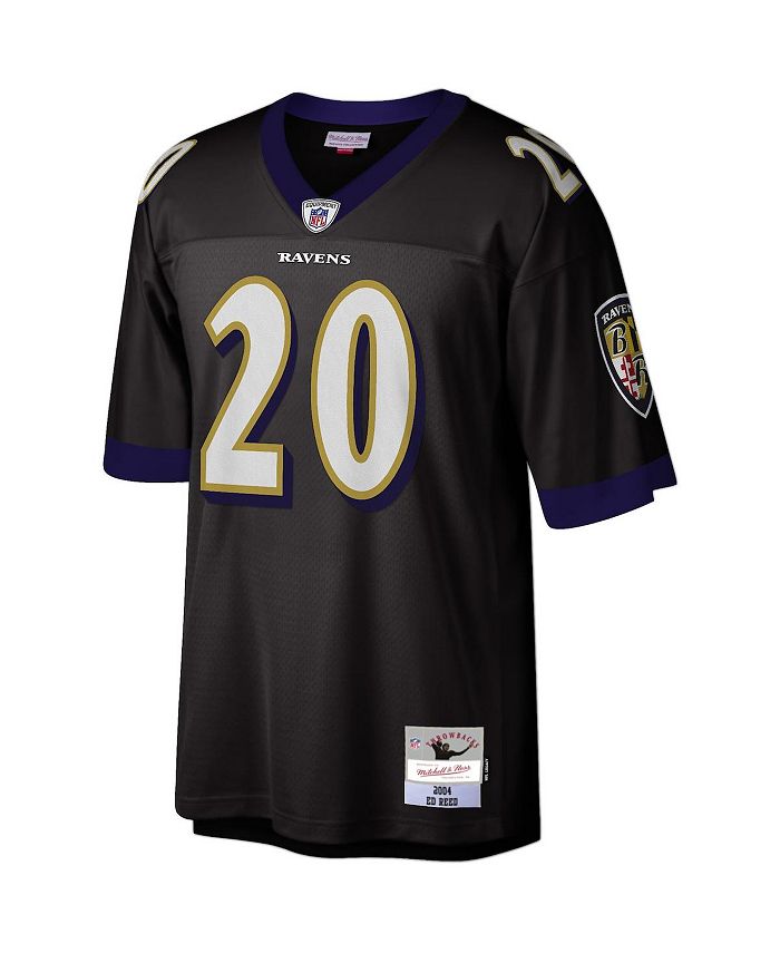 Mitchell & Ness Men's Ed Reed Black Baltimore Ravens Legacy Replica ...