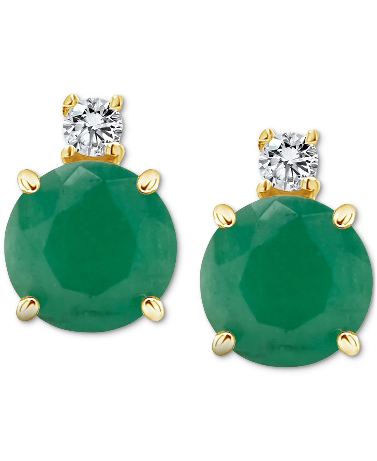 Click here for Ruby (1-1/3 ct. t.w.) & Diamond Accent Stud Earrin... prices