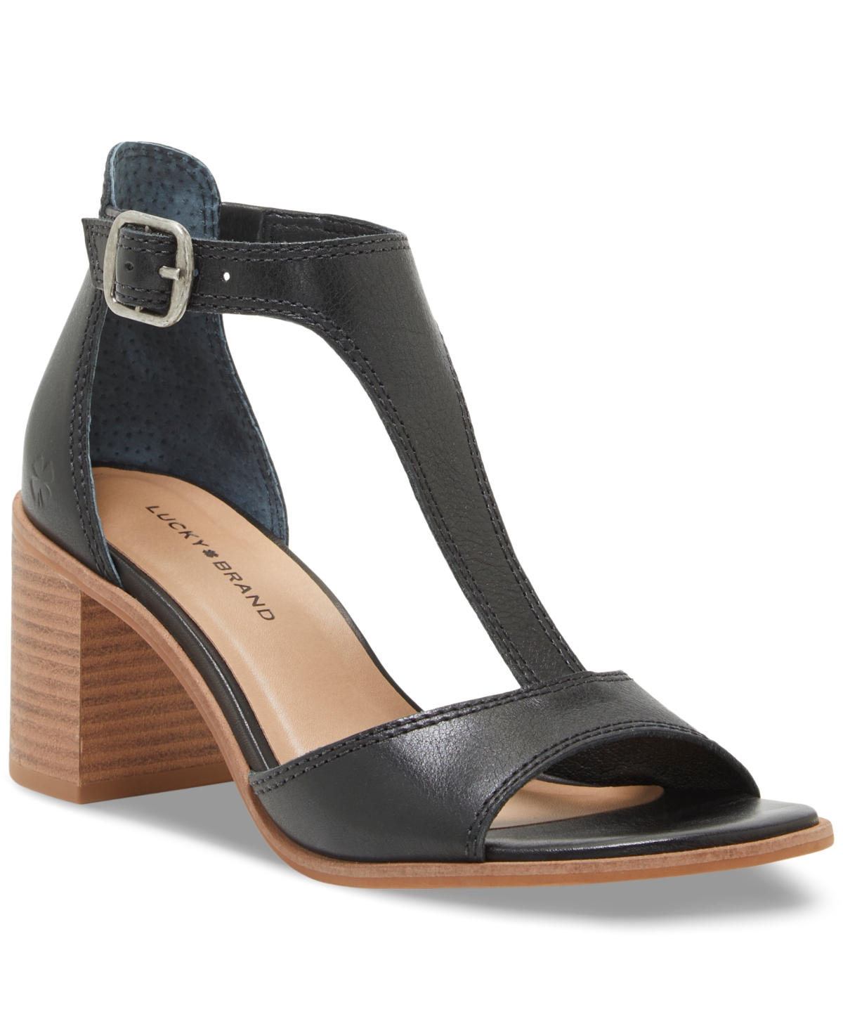 Click here for Lucky Brand Womens Sabeni T-Strap Block-Heel City... prices