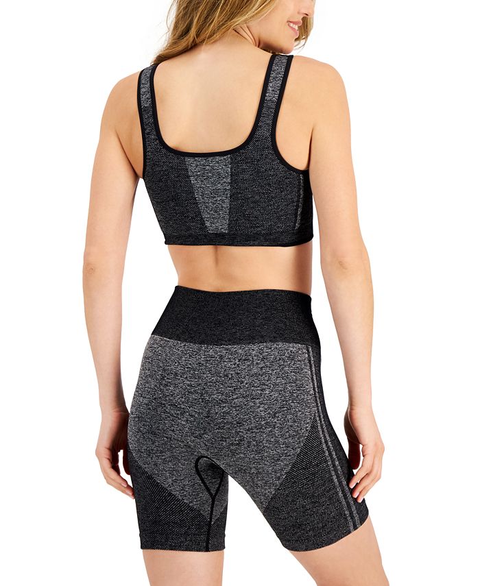 ID Ideology Women's Colorblocked Seamless Bra, Created for Macy's - Macy's