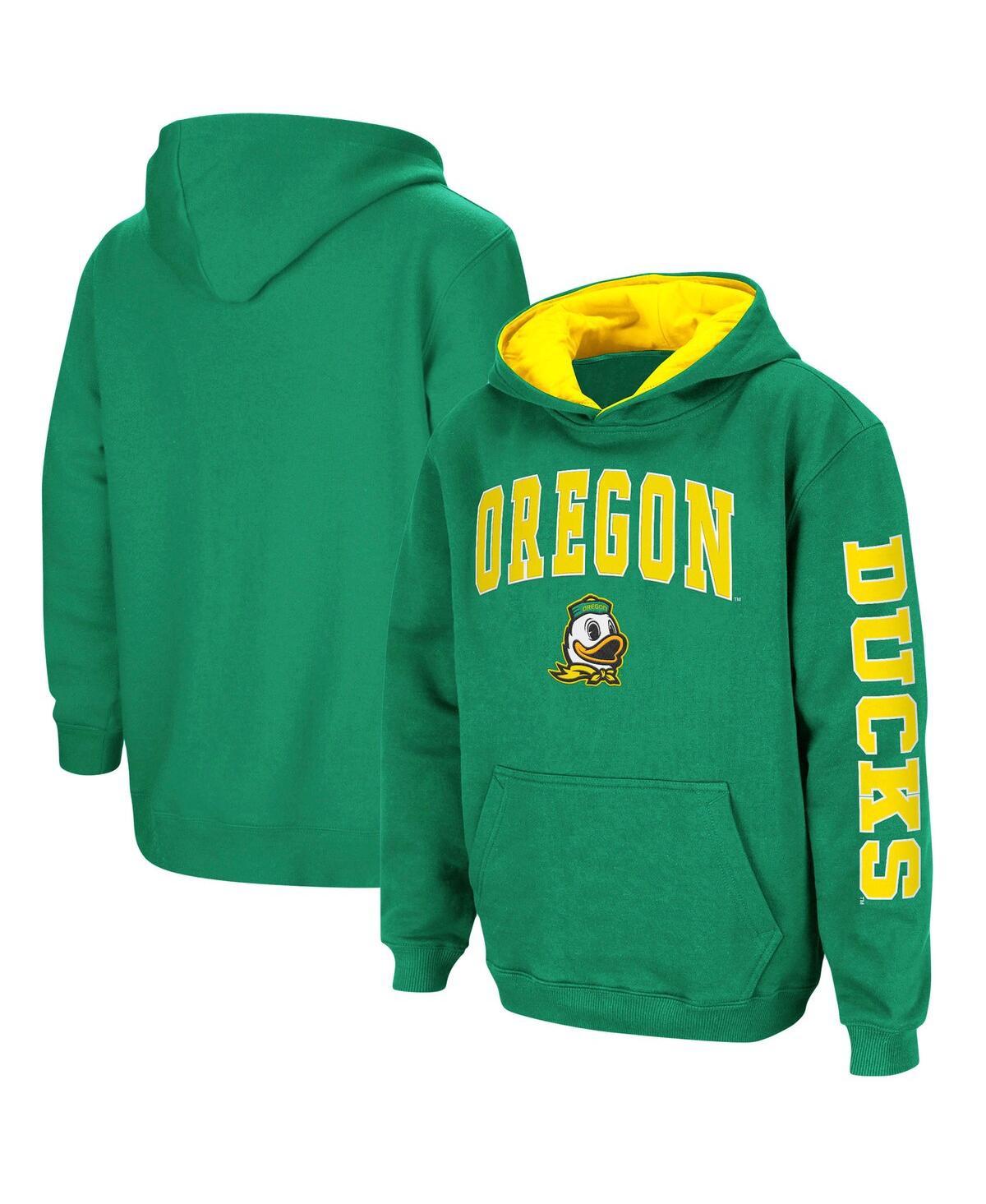 Click here for Big Boys Green Oregon Ducks 2-Hit Team Pullover Ho... prices