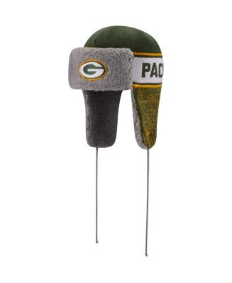 Men's Green Green Bay Packers Trapper Knit Hat - Macy's