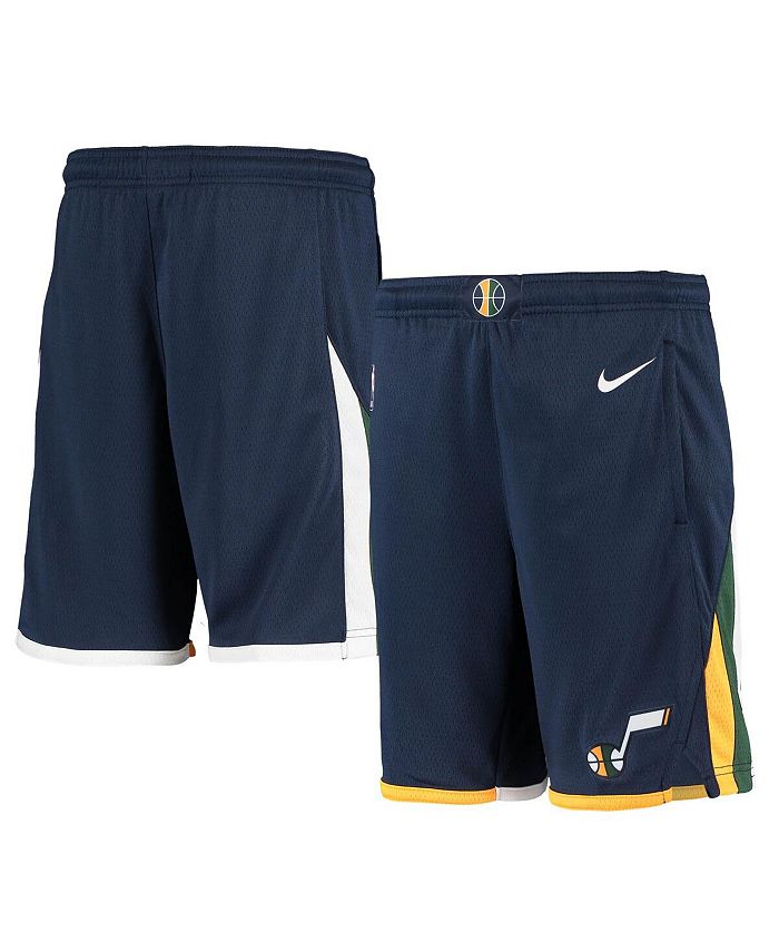 Nike Big Boys Navy Utah Jazz 2020/21 Swingman Shorts - Icon Edition ...