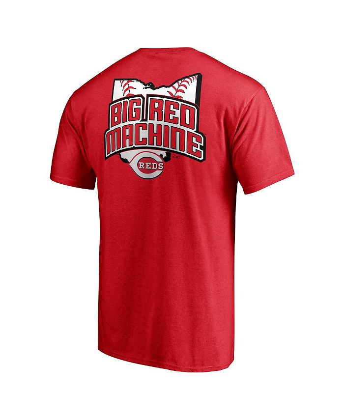 Fanatics Men's Red Cincinnati Reds Hometown Collection Big Red Machine ...