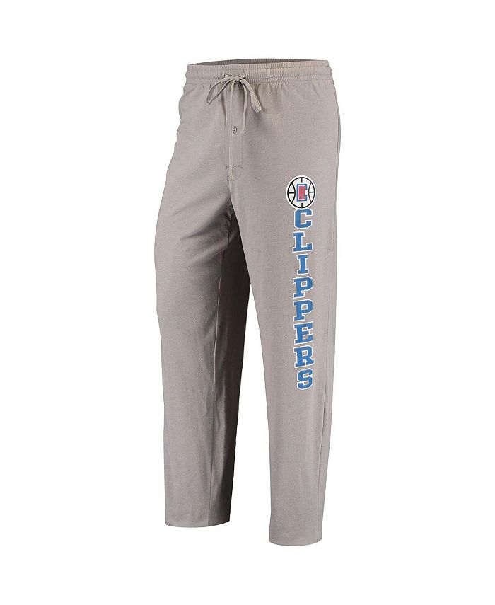 Concepts Sport Men's Gray, Royal LA Clippers Top and Pants Sleep Set ...