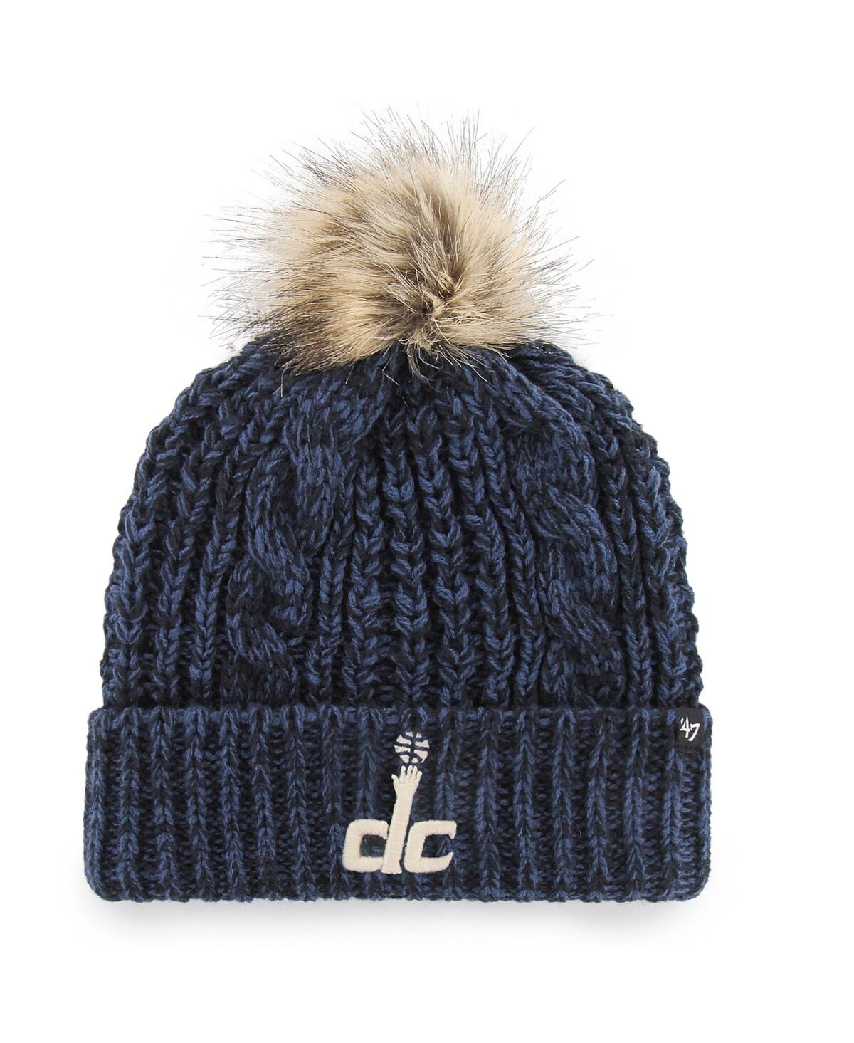Click here for Womens Navy Washington Wizards Meeko Cuffed Knit H... prices