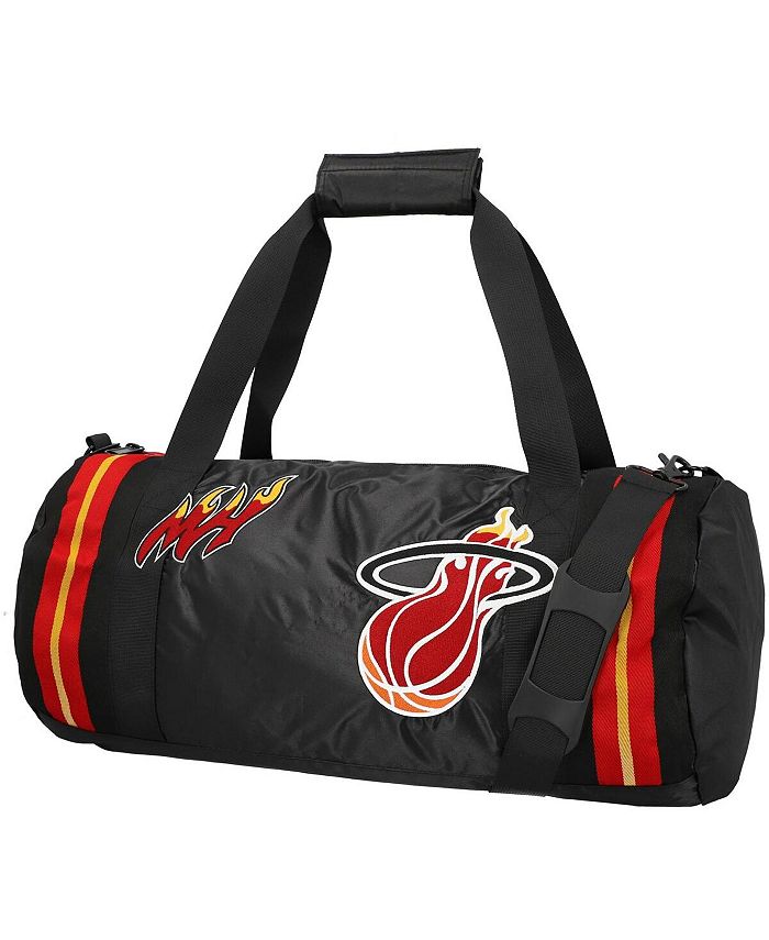 Mitchell & Ness Miami Heat Satin Duffel Bag - Macy's