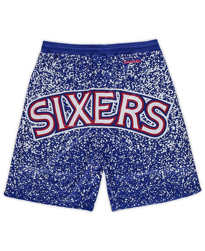 Mitchell & Ness Men's Royal Philadelphia 76ers Big and Tall Hardwood ...