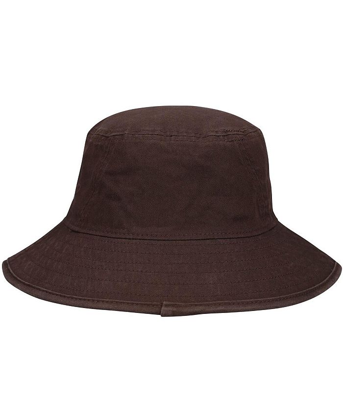 New Era Men's Brown Cleveland Browns Logo Bucket Hat - Macy's