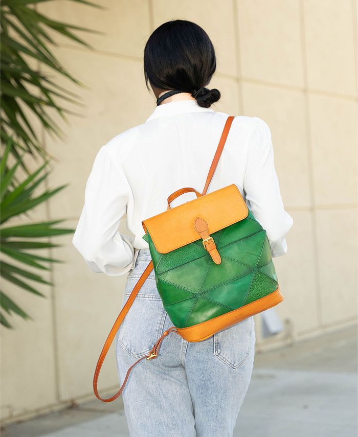 OLD TREND Women's Genuine Leather Prism Backpack - Macy's