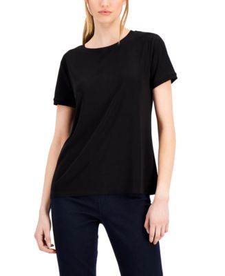 Anne Klein Button-Back Top - Macy's
