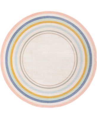 Bayshore Home Chapman Guyana 7' x 7' Round Area Rug - Macy's