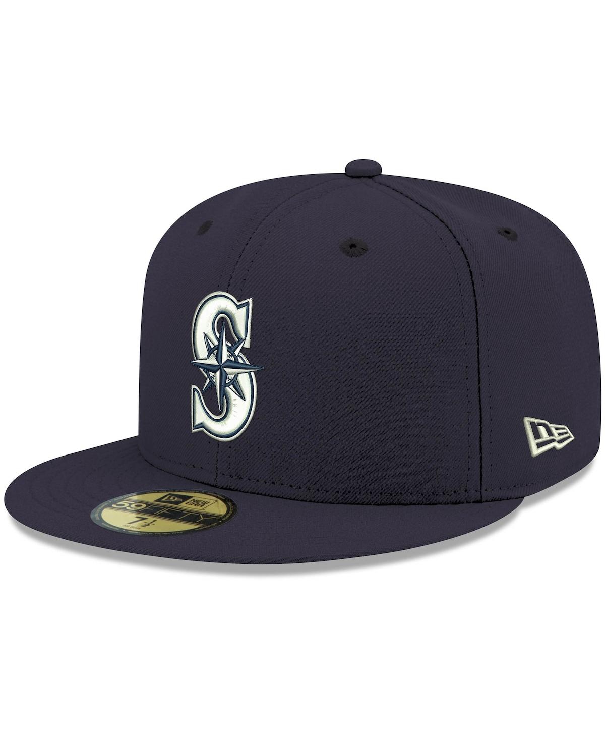 Click here for Mens New Era Navy Seattle Mariners Logo White 59FI... prices