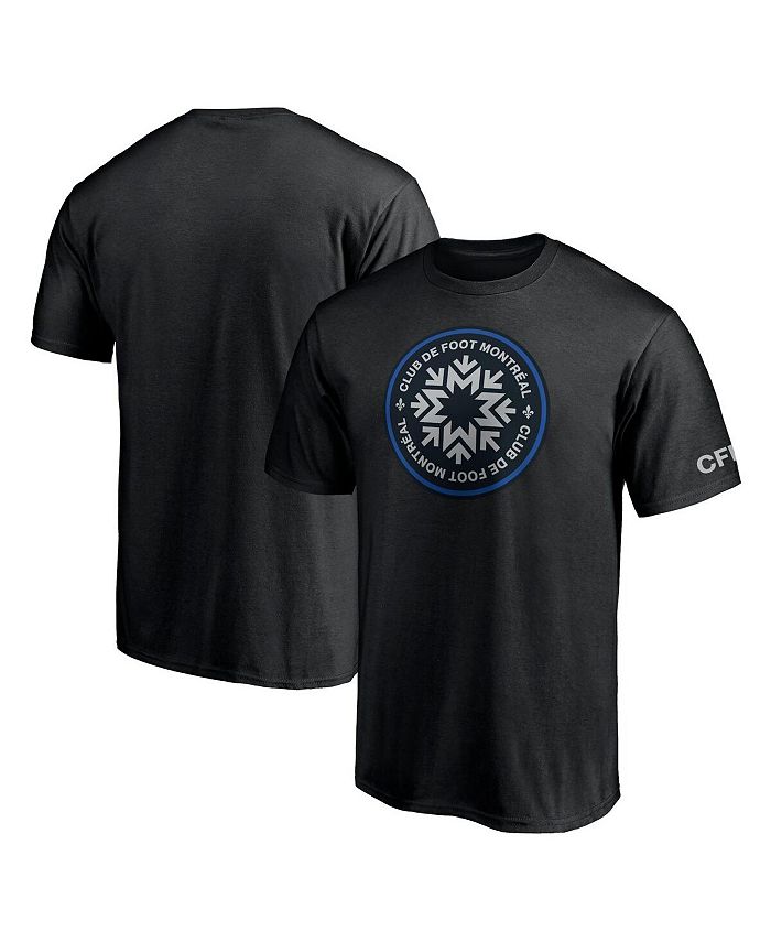 Fanatics Men's Black CF Montreal Logo T-shirt - Macy's
