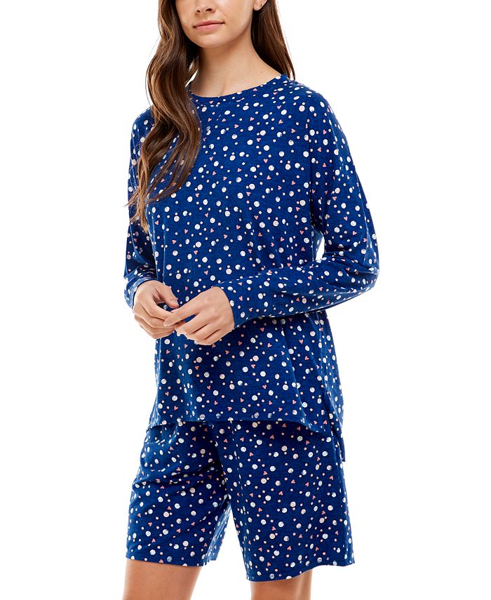 Roudelain Cozy Luxe Bermuda Shorts Pajama Set & Reviews - All Pajamas ...