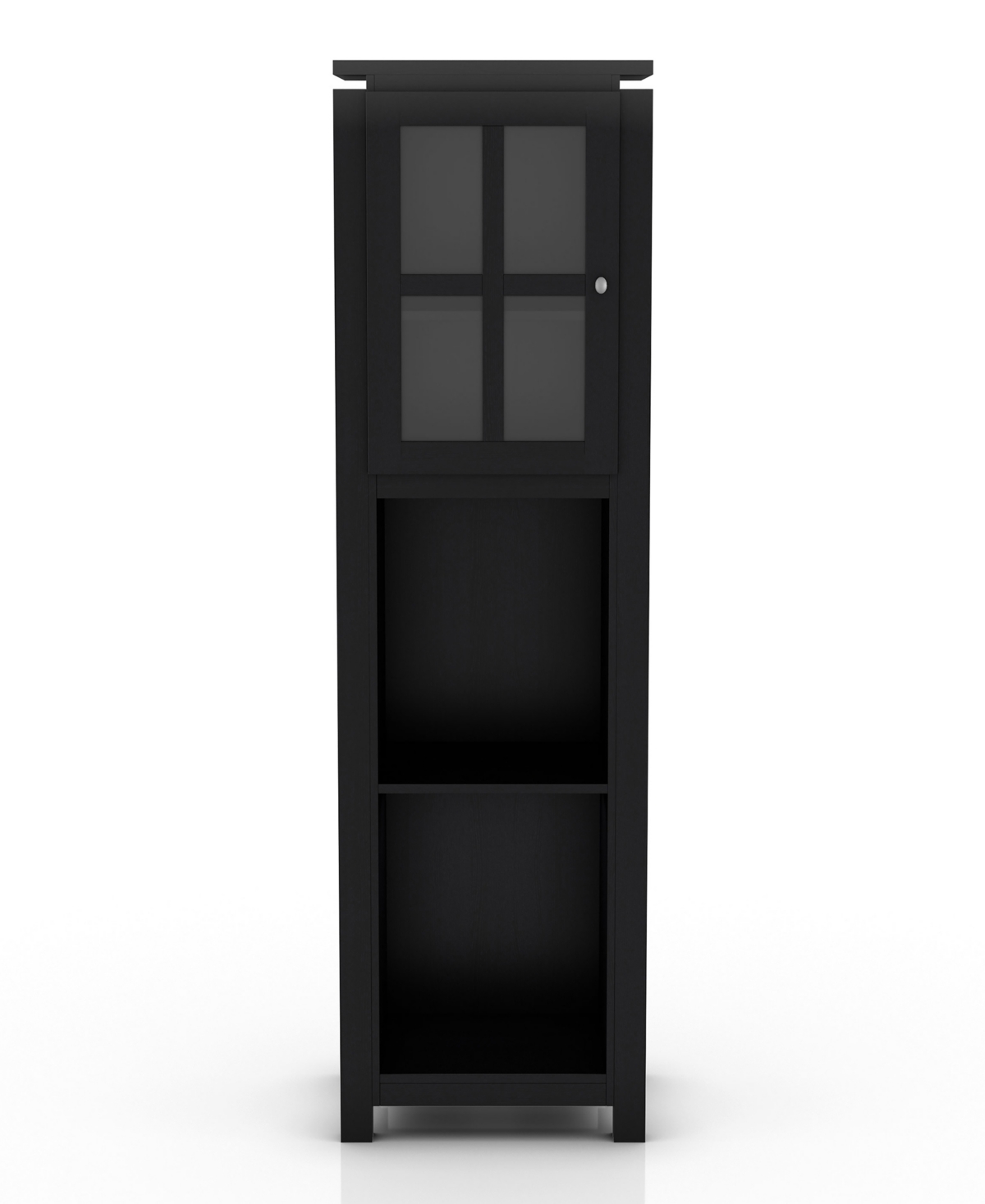 Click here for Migley Open Shelves Tower Cabinet - Black prices