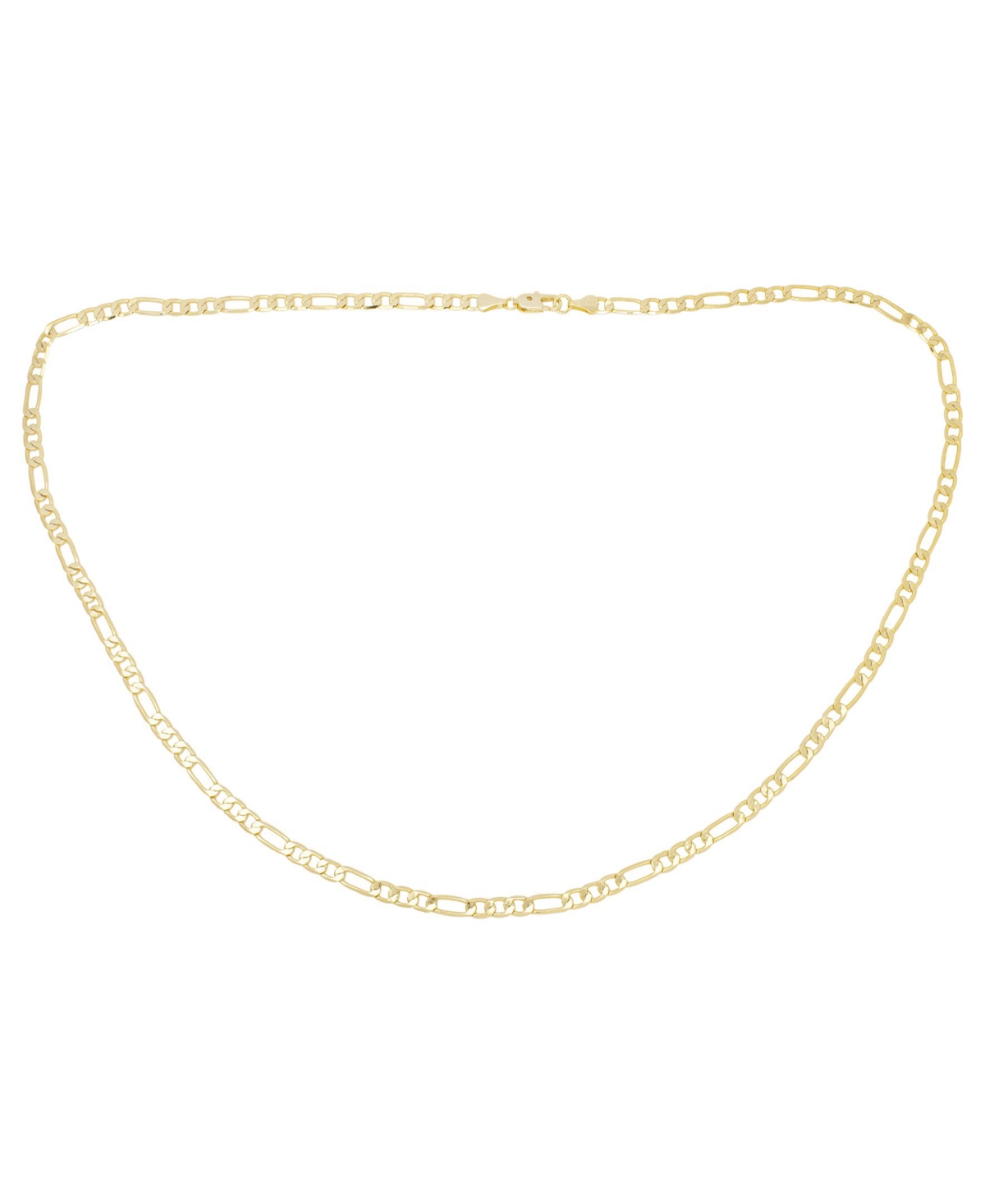 Click here for Diamond Accent Figaro Chain Necklace - Gold prices