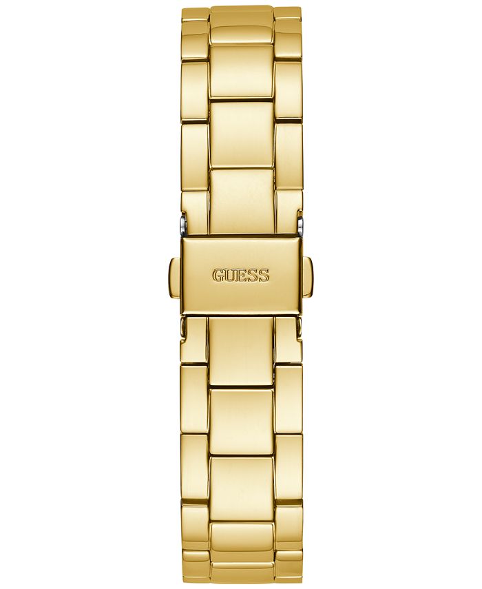 GUESS Women's Gold-Tone Stainless Steel Bracelet Watch 36mm - Macy's